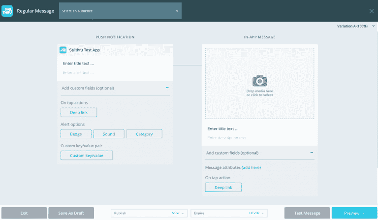 Sending Messages - Sailthru Documentation